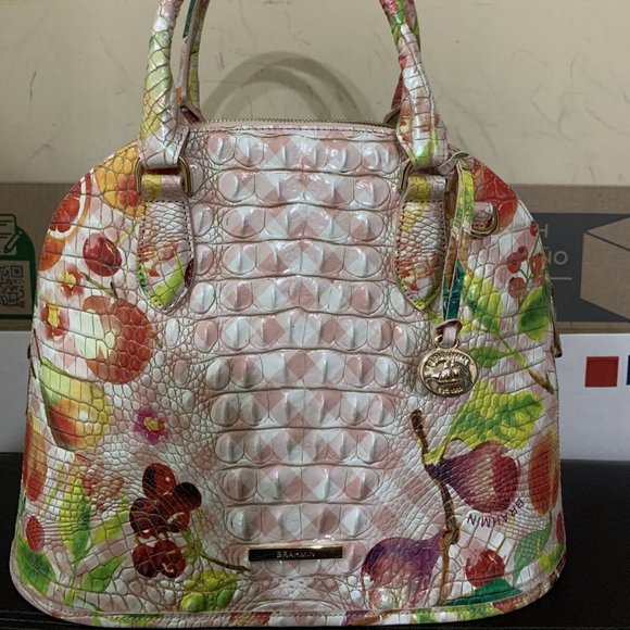 Brahmin | Bags | Brahmin Georgina Fruit Salad Satchel Nwt Price Firm ...